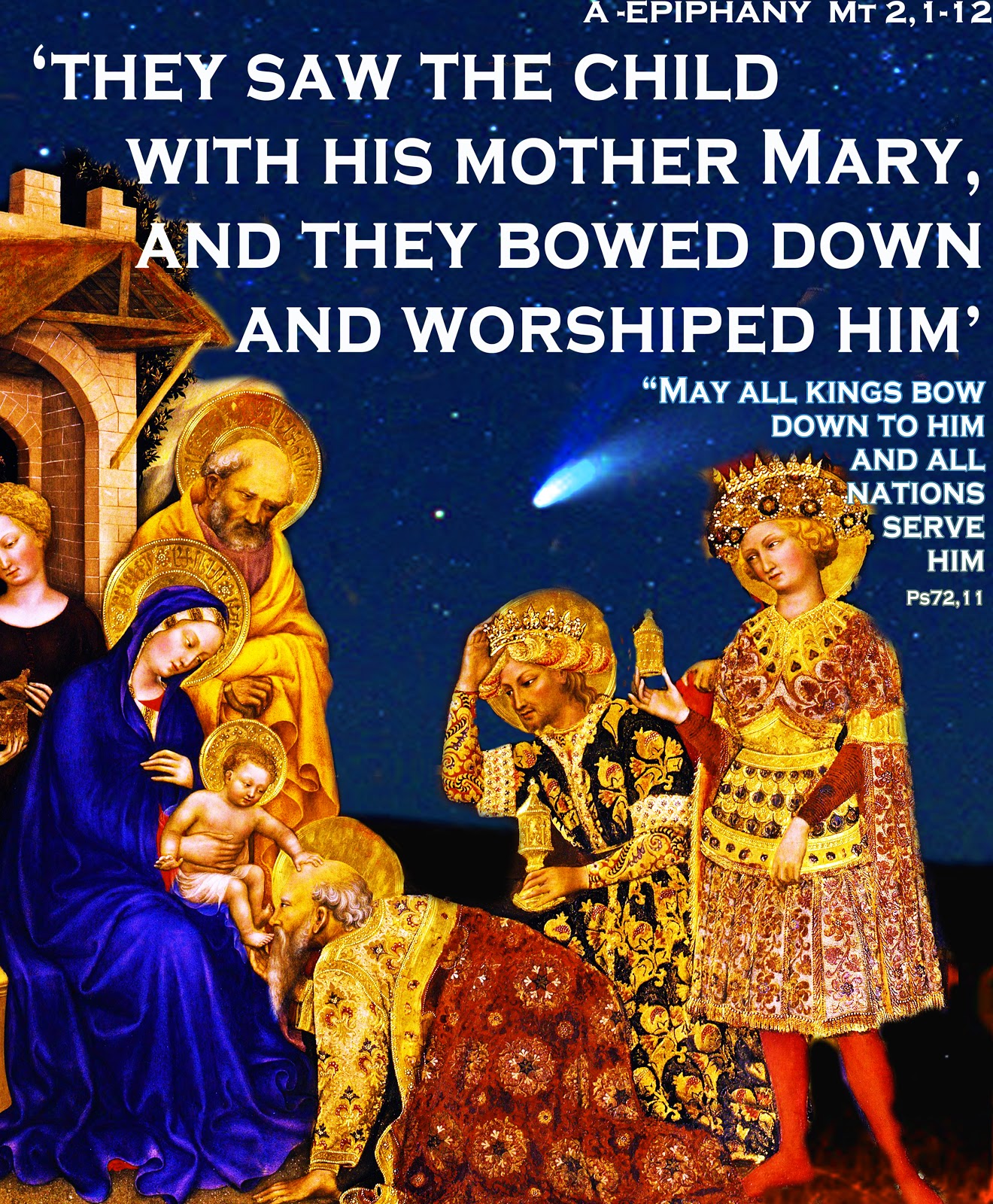 THE WORD OF THE LORD - GOSPEL YEAR A : A - EPIPHANY OF THE LORD