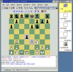 Diamondback Chess: Scid Chess Database (Shane's Chess Information Database)
