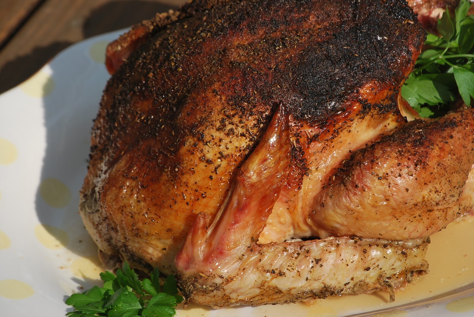 My story in recipes: Grill Roasted Turkey