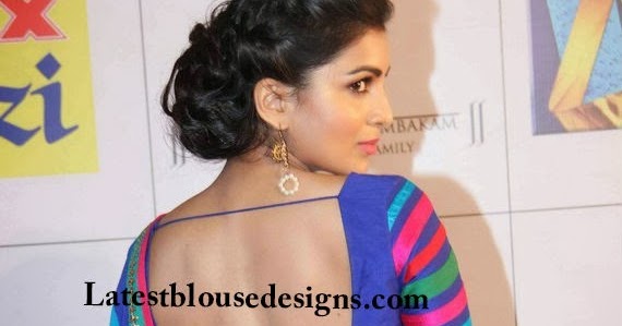 Backless Tie Back Saree Blouse | Latest Blouse Designs