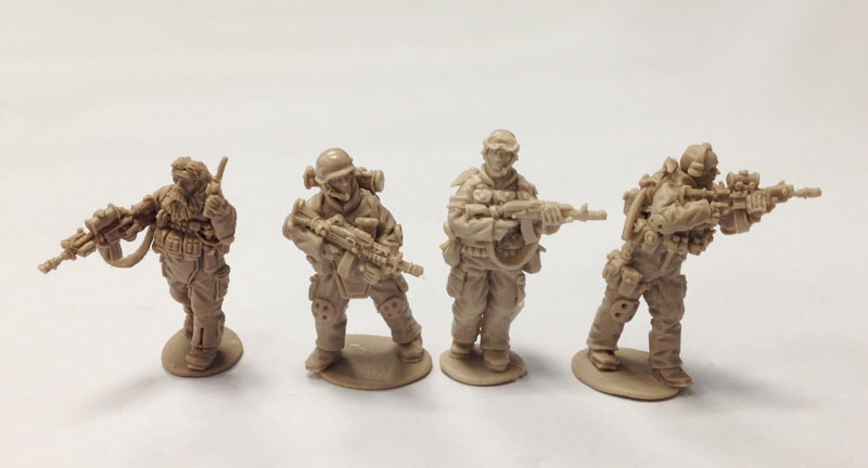 Wargame News and Terrain: Warhansa Miniatures: New Modern Mercenaries ...