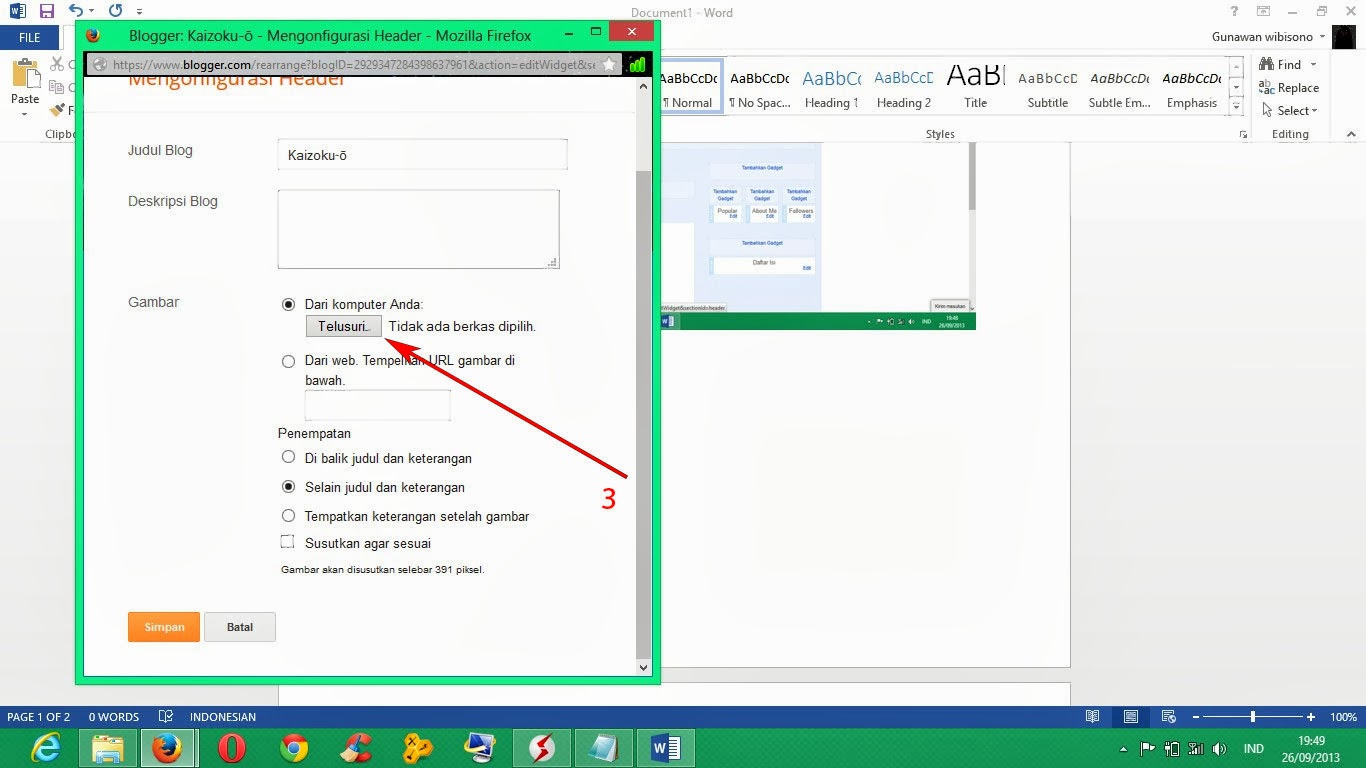 Cara Mengganti Judul Blog Dengan Gambar Dengan Mudah - MandongCyber ...