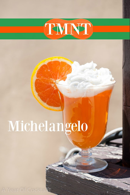 TMNT Michelangelo - A Year of Cocktails