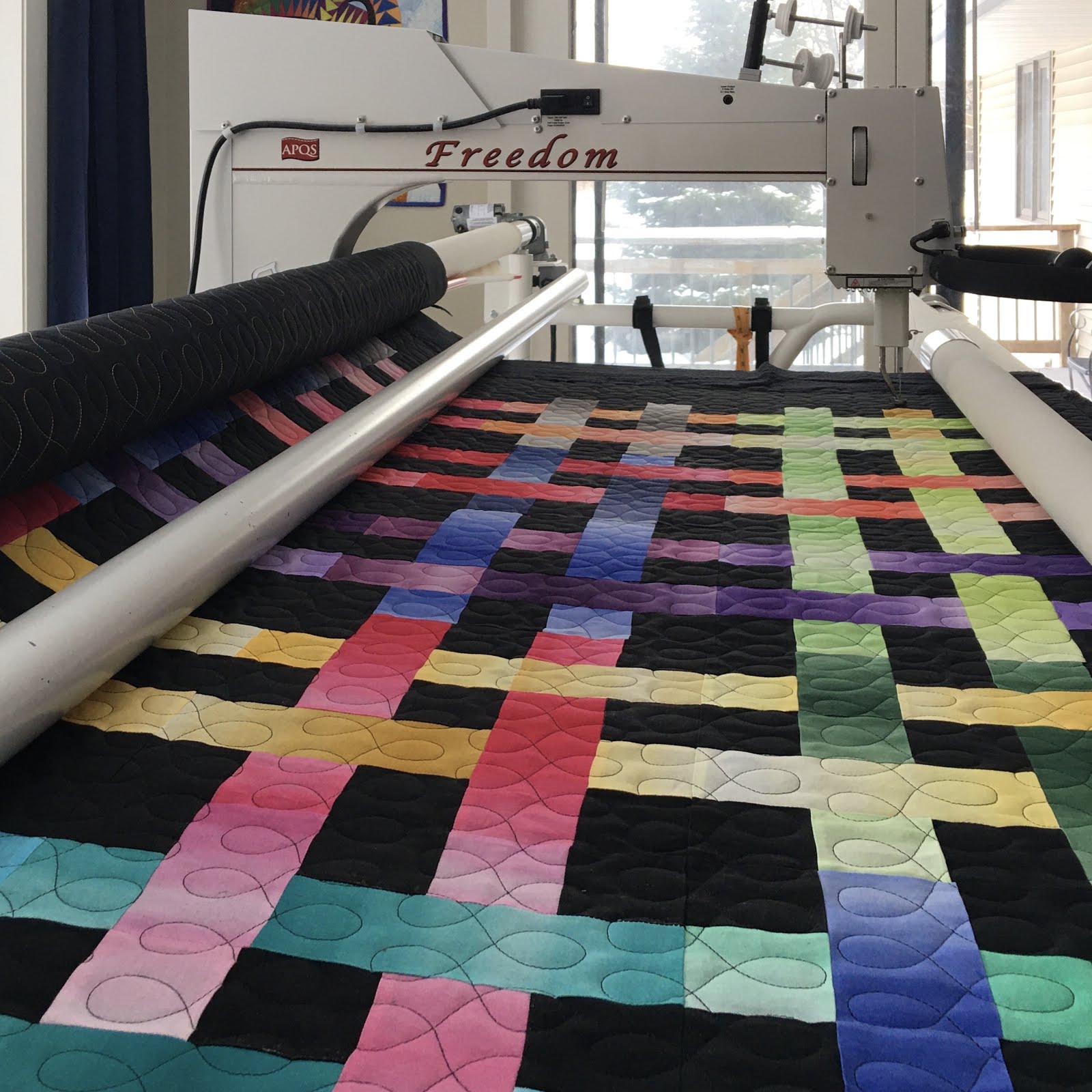 Grace and Peace Quilting: Paula's 🔀Weave🔀 It Be Ombre Quilt