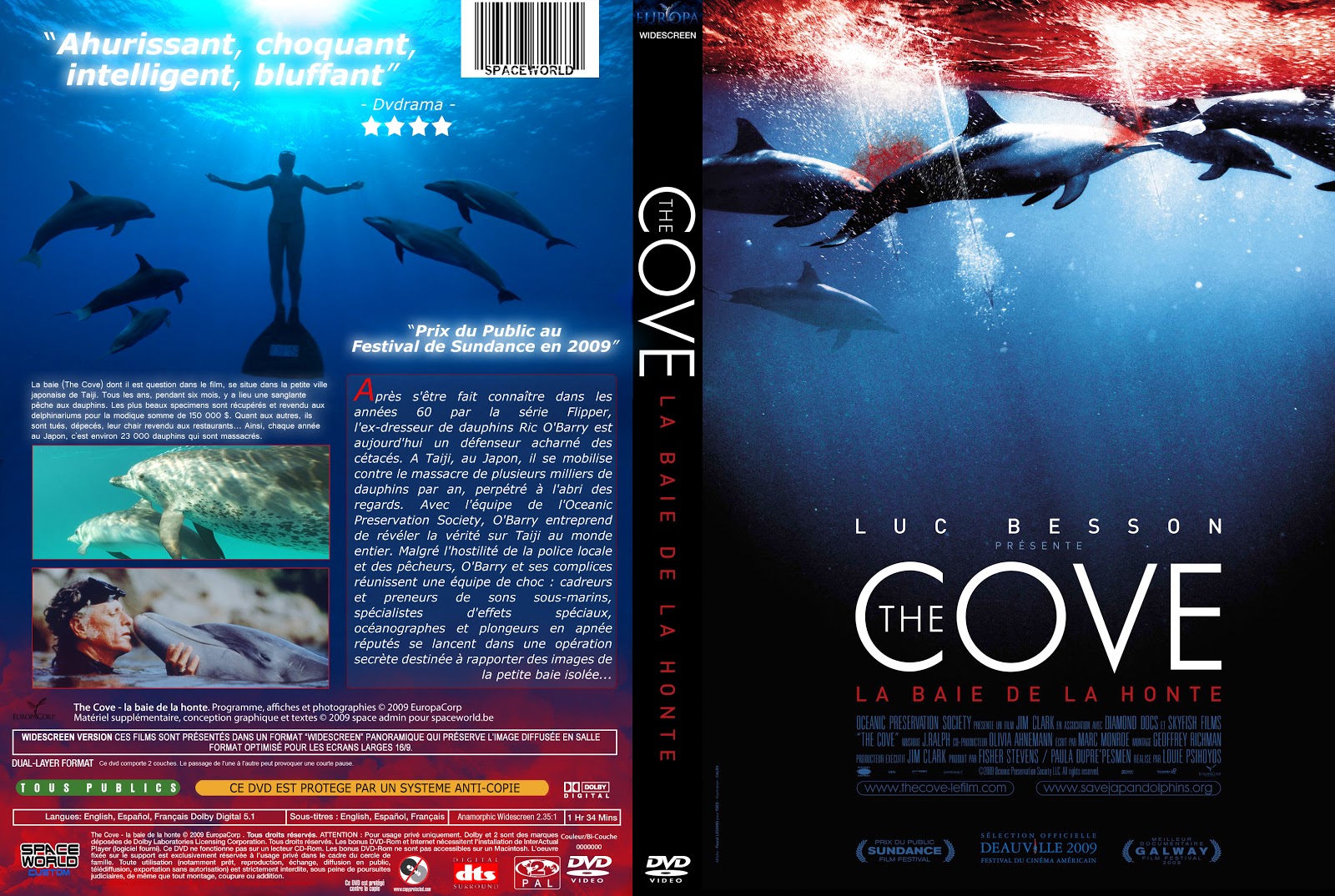 A9MediaStudies: The Cove: DVD Covers