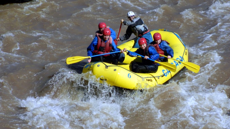 CATASA - La Vida a Concho: Rafting en el rio Maipo