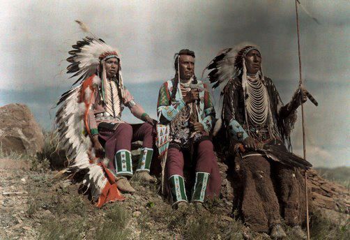 29 Rare Vintage Autochrome Photos of Native Americans in the Early 20th ...