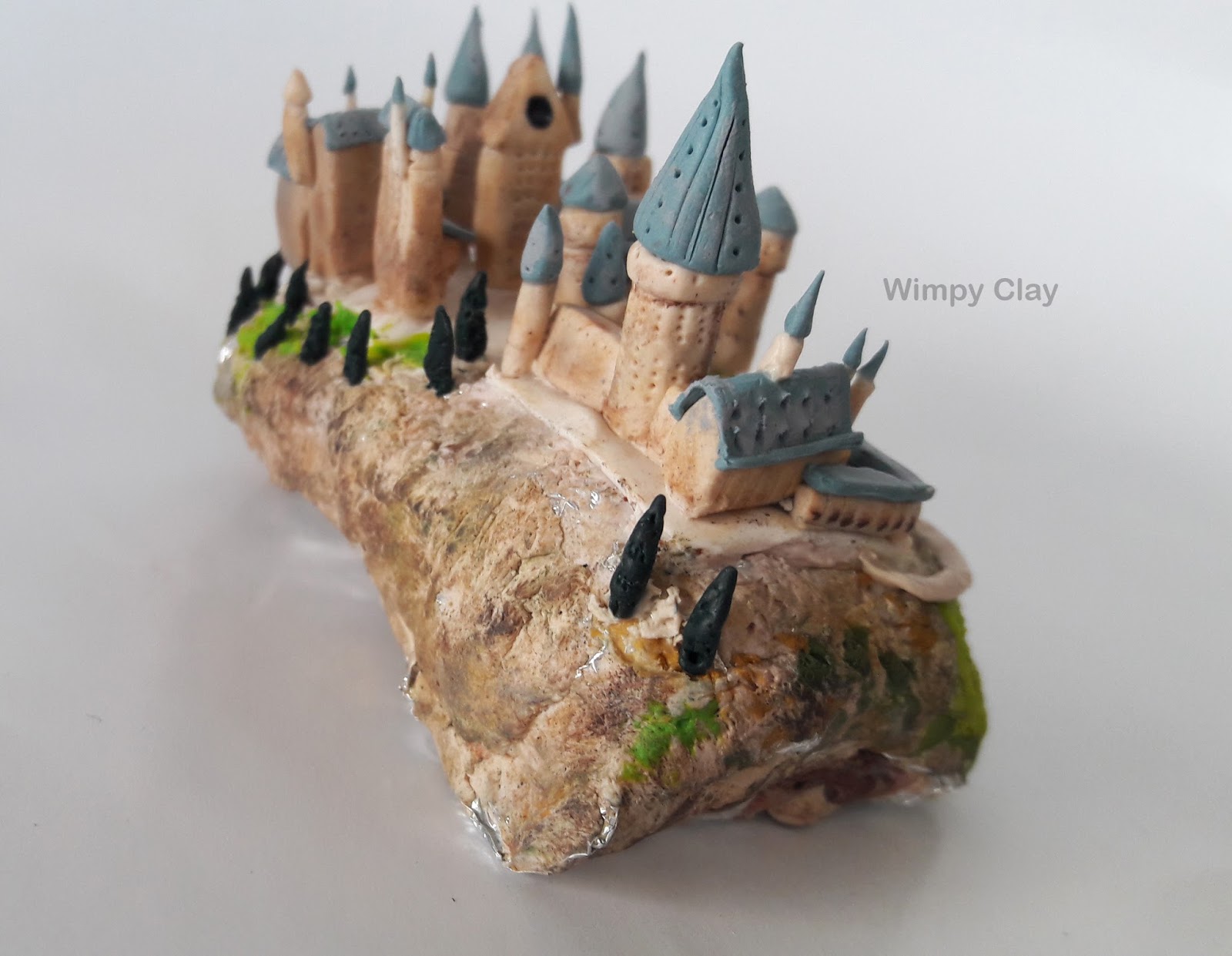 Wimpy Clay: Miniature Hogwarts Castle Harry Potter Inspired
