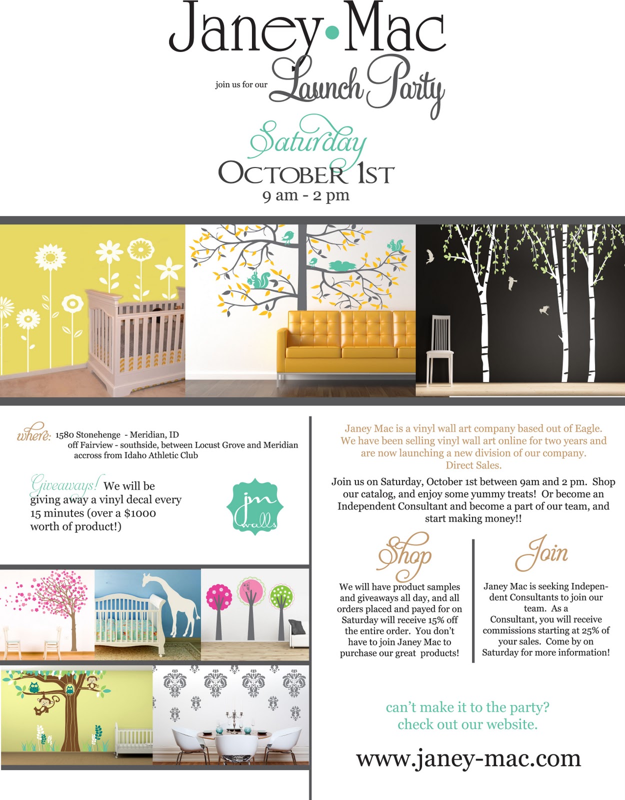 Janey Mac: Launch Party!!