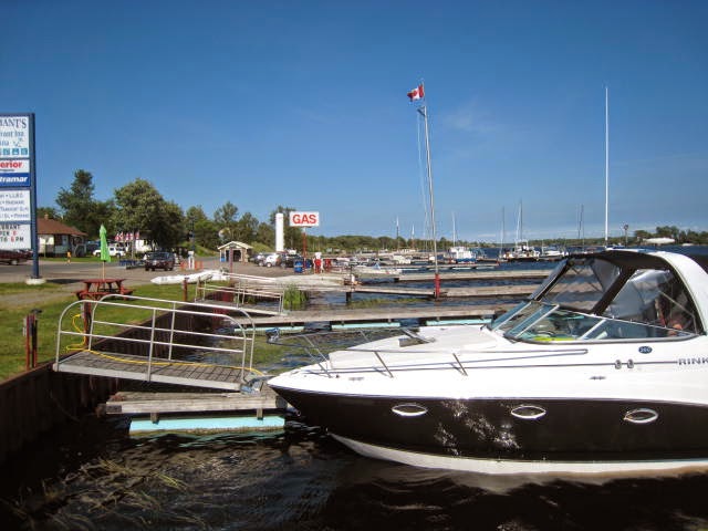 Rocky "Stops": 7/25/14 Byng Inlet (St. Amant's Marina)