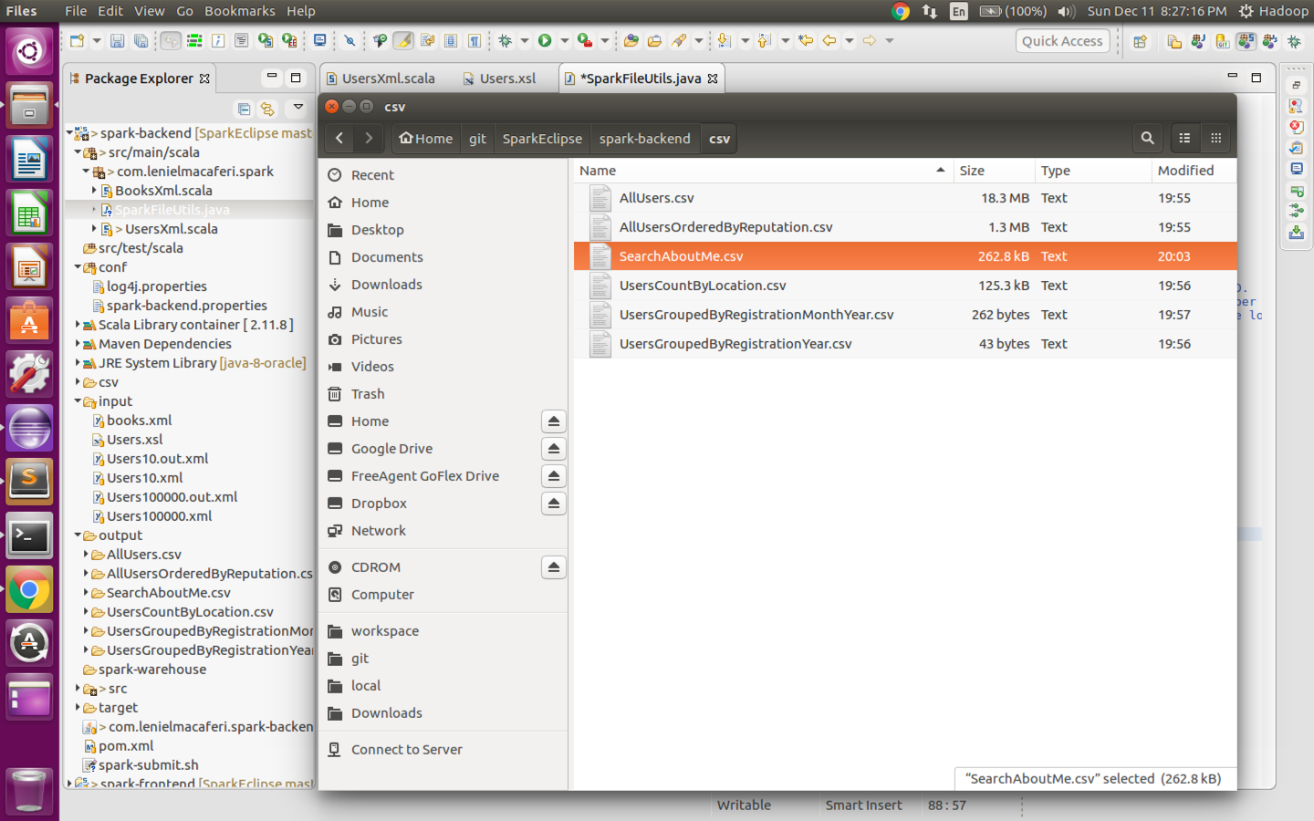 Leniel Maccaferri's blog: Processing Stack Overflow data dump with Apache Spark