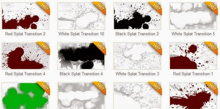 Transitions: Splat - Special Effects (Videoblocks)