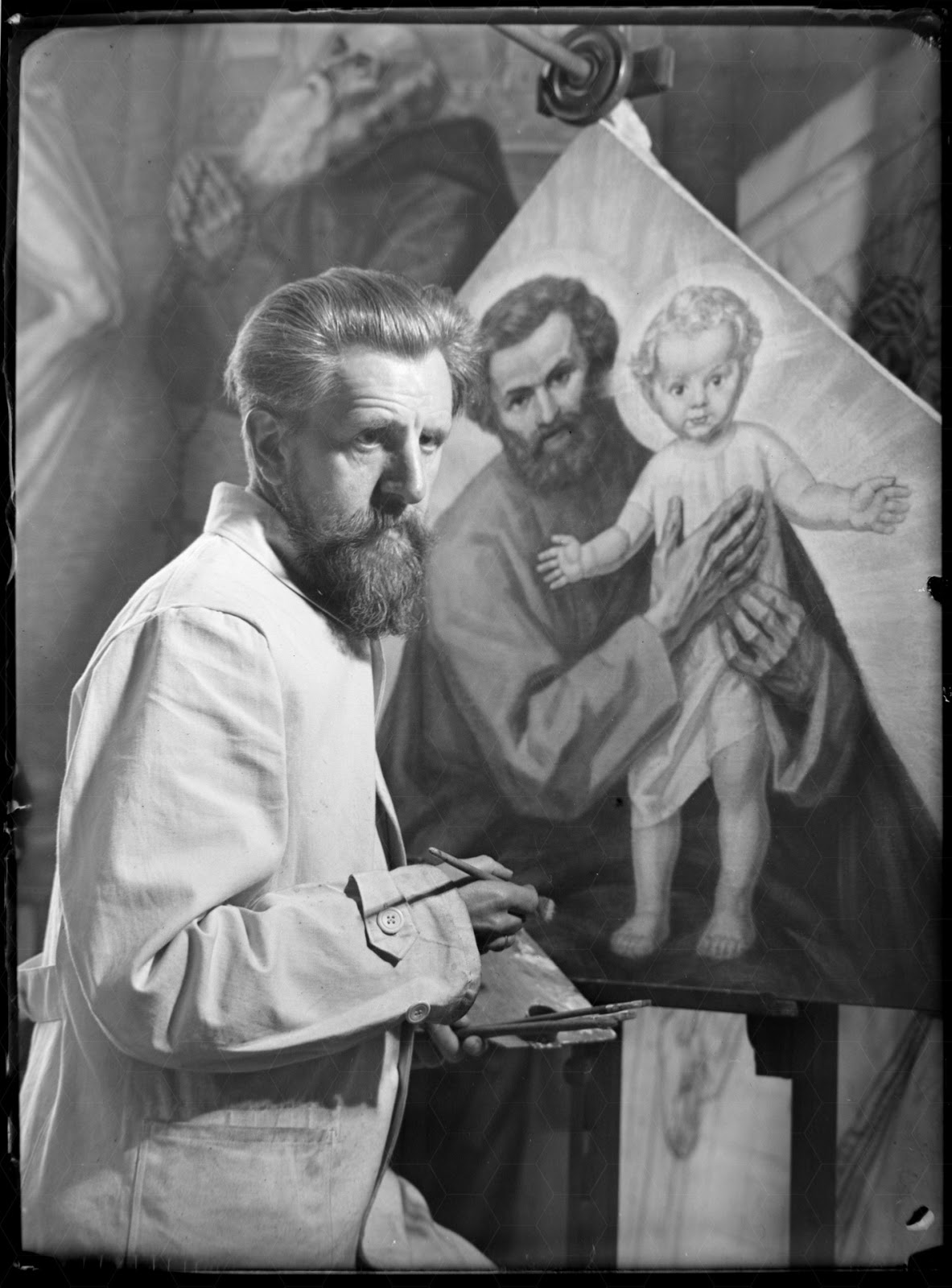 Vergessene Momente: Madonna mit Kind, Kirchenfenster und Albert Figel