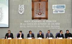 Instituto Politécnico Nacional: RECIBE IPN MISIÓN ACADÉMICA DE COLOMBIA