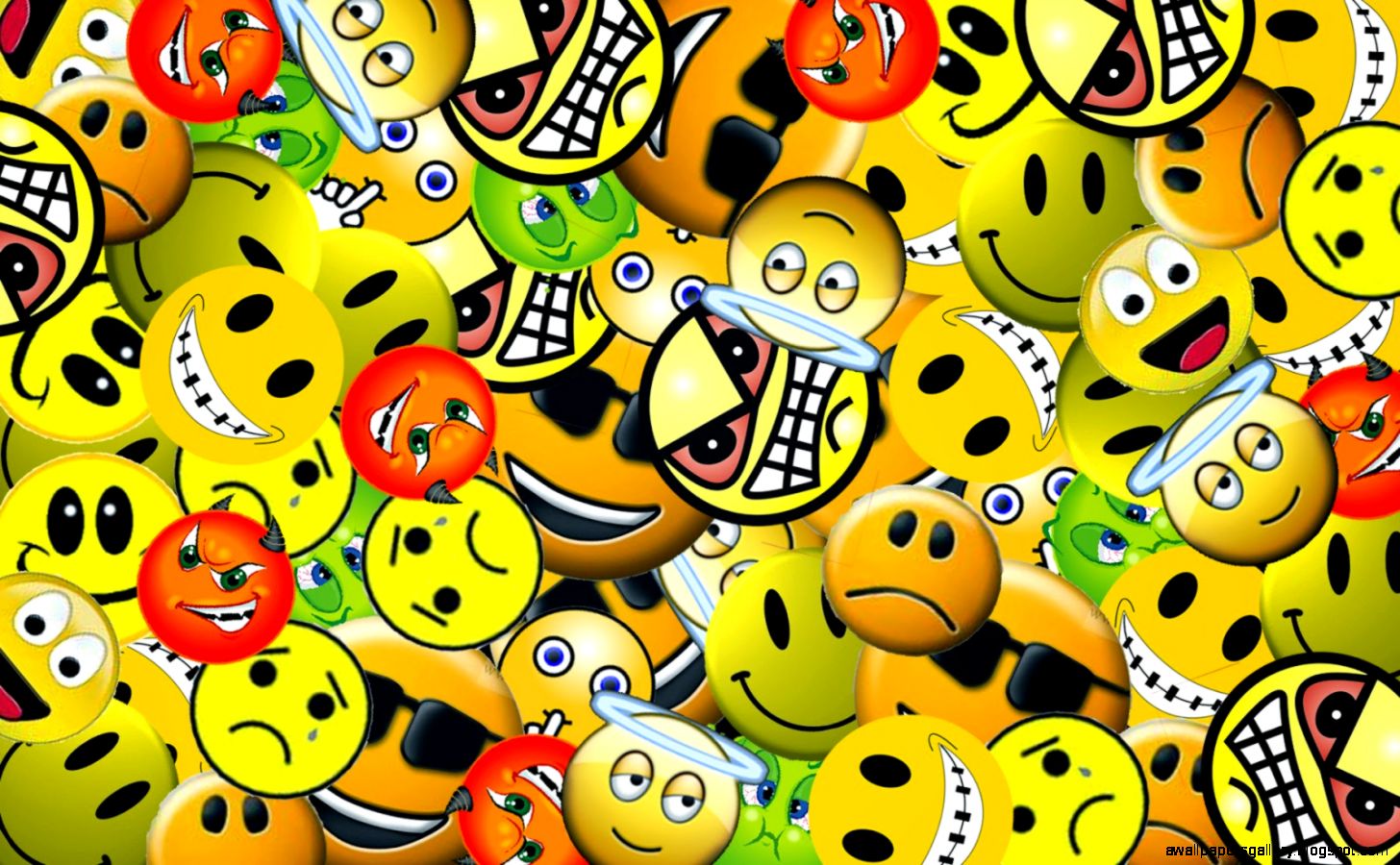 Colorful Smiley Face Backgrounds | Wallpapers Gallery