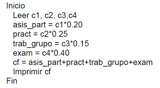 Programando en C++: 1.- Diseña un algoritmo e implementa el programa en ...