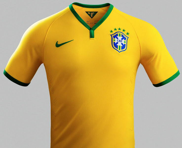 Brazil 2014 World Cup Home and Away Kits Released - Footy Headlines