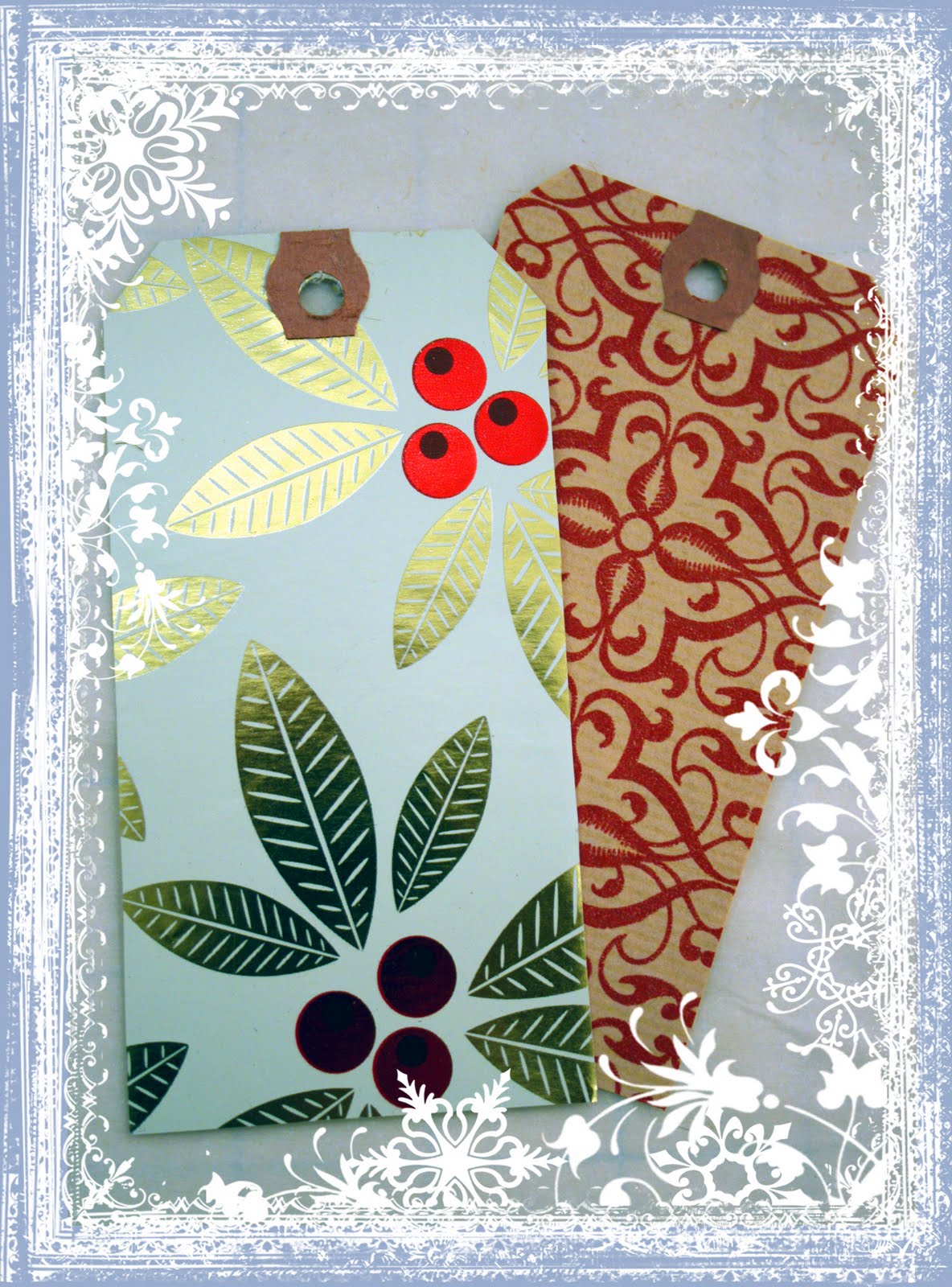 The Red Door Studio: Tutorial: Gift Tags