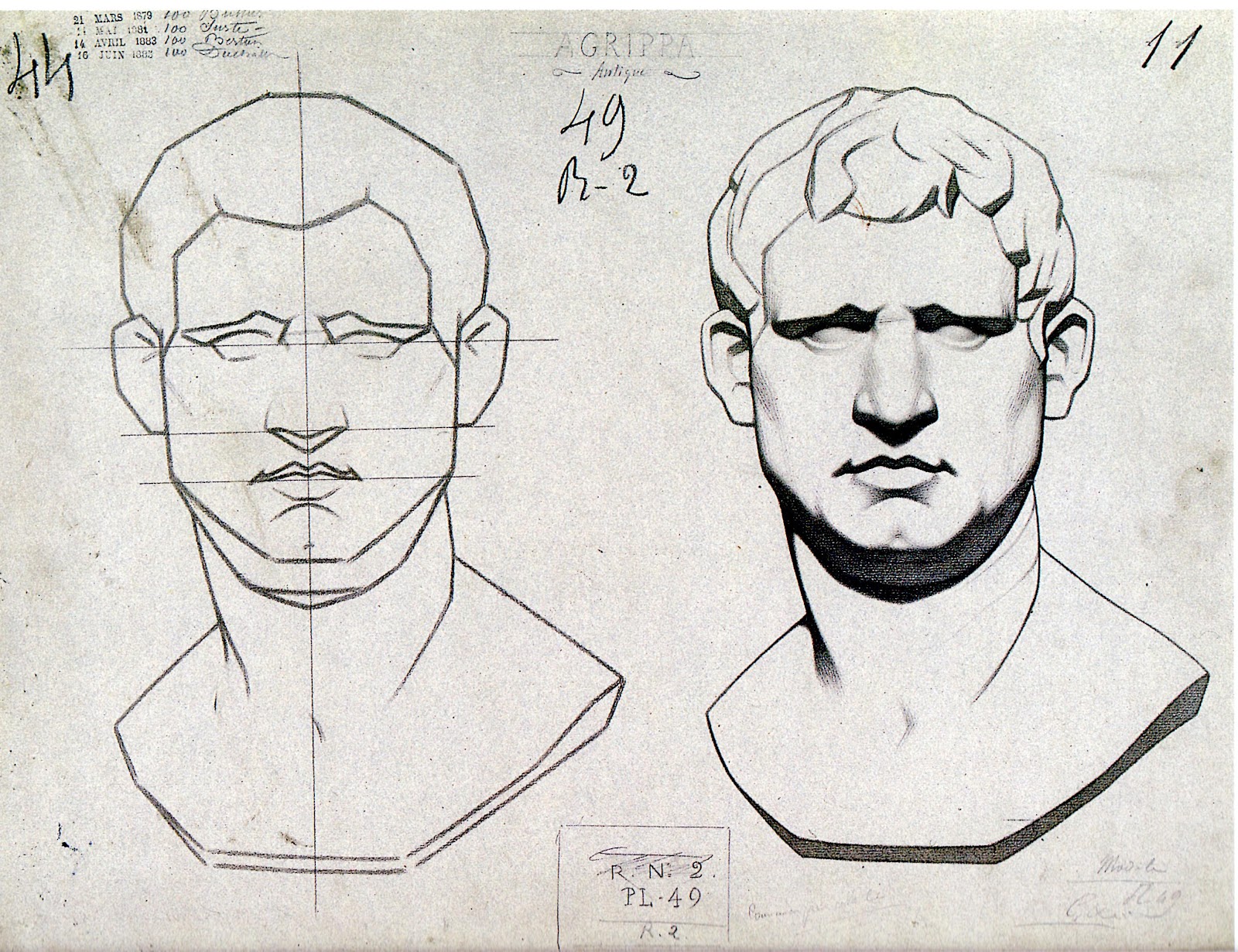 Agora: Agrippa after Gerome and Bargue