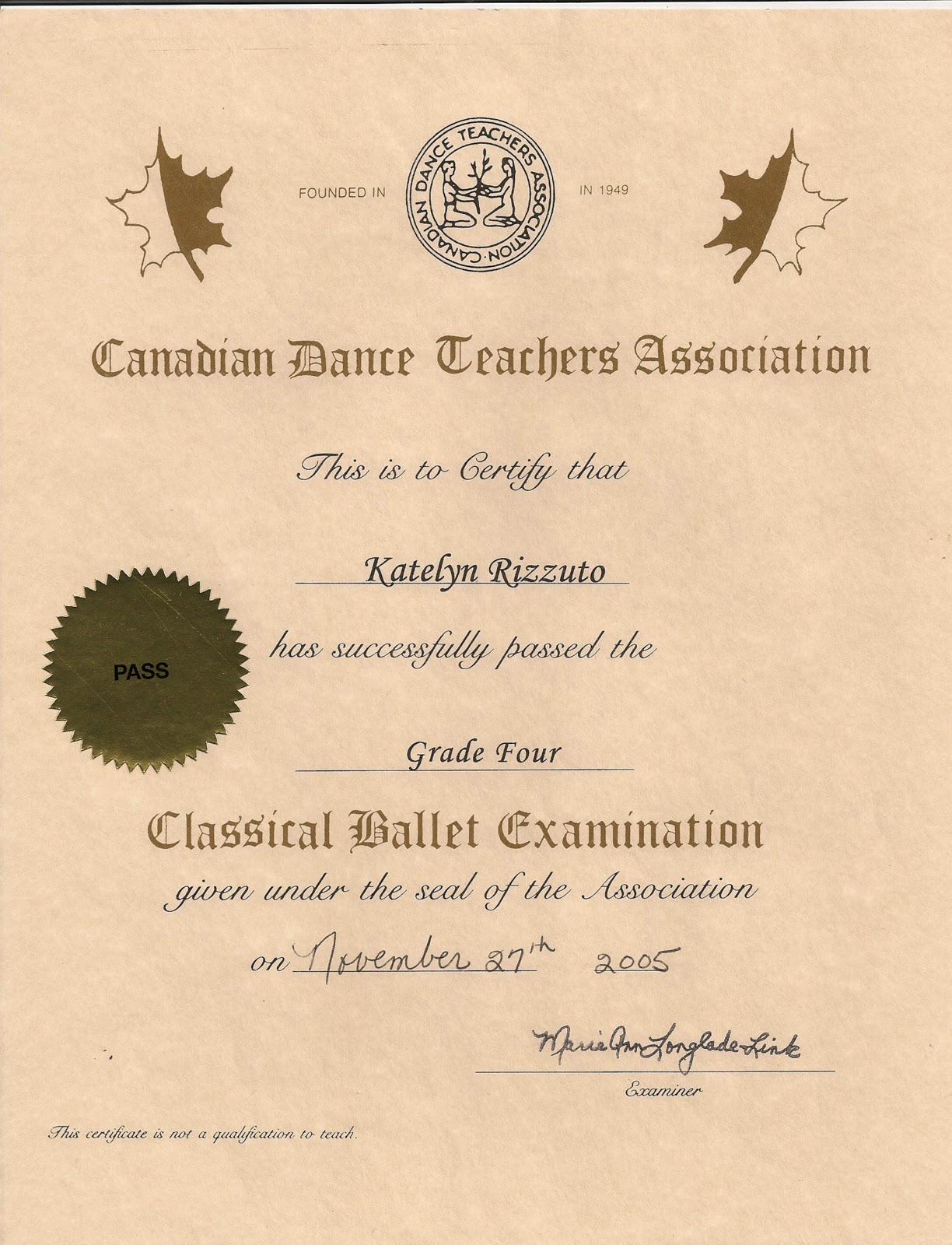 Ballet Teacher Certification - udlvirtual.esad.edu.br