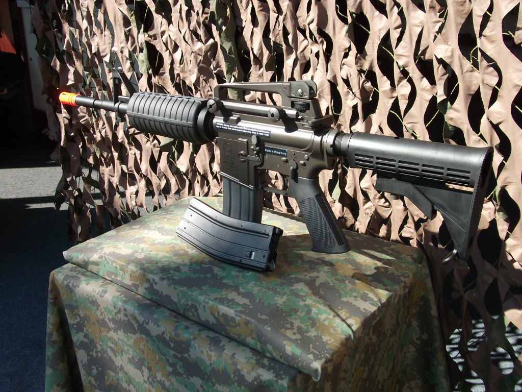 Colt M4A1 Gas Blowback Rifle by King Arms | Airsoft-Outdoor