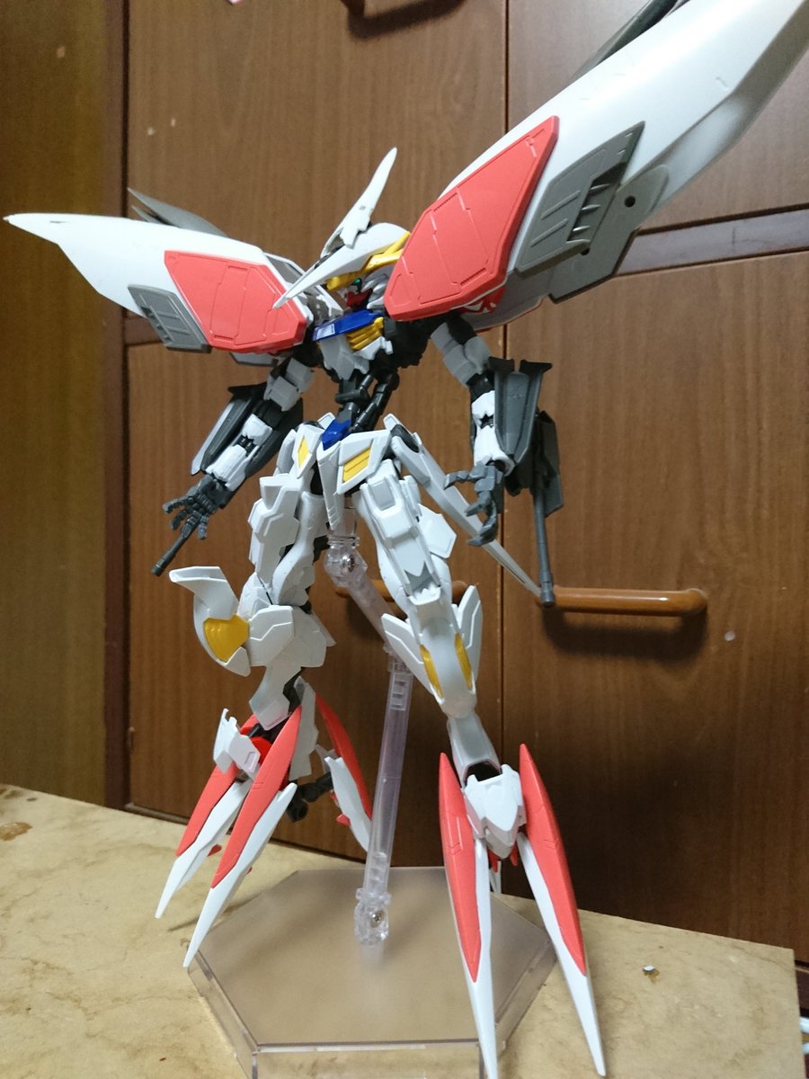 GUNDAM GUY: 1/144 Gundam Barbatos Lupus Armor Hashmal - Custom Build