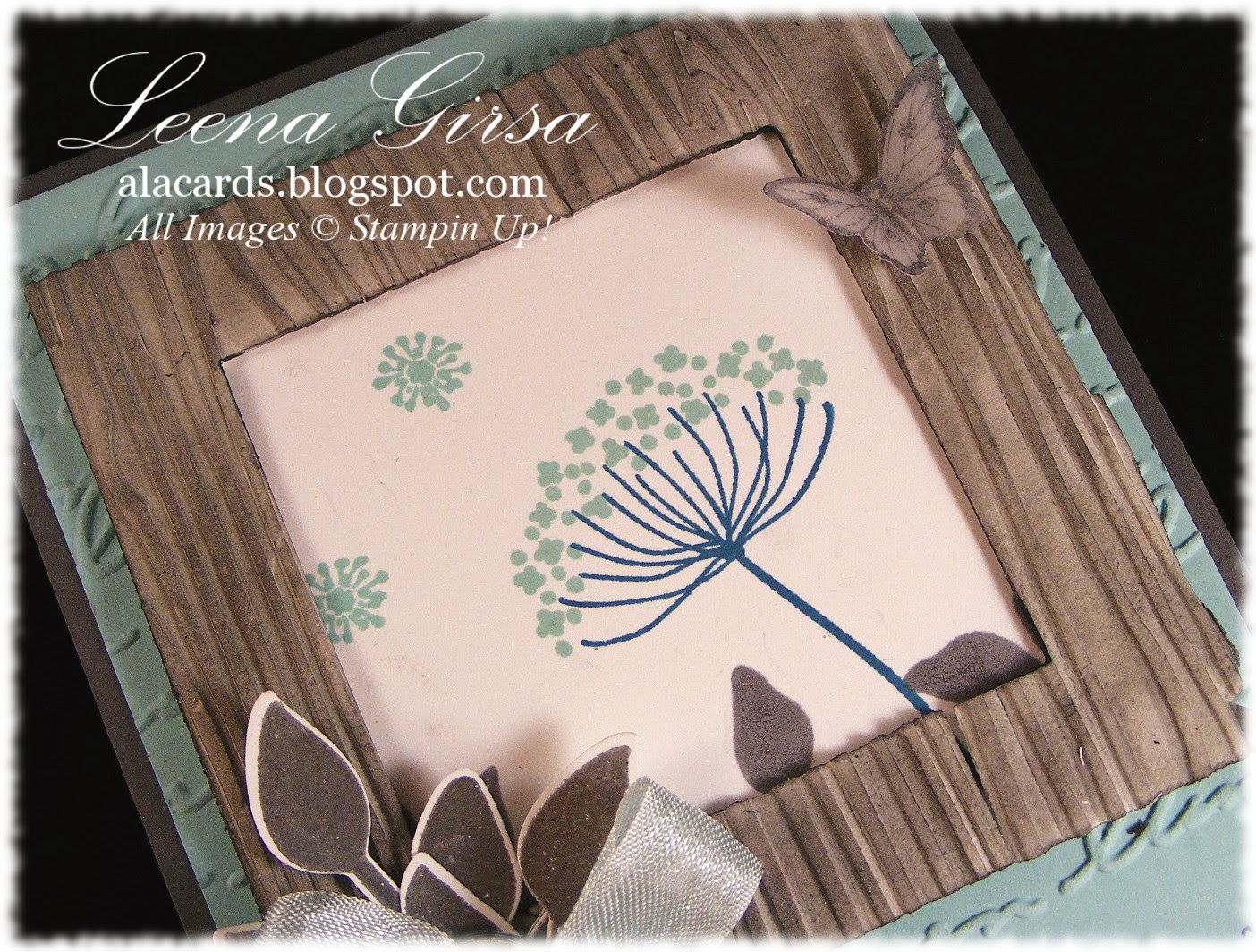 A La Cards: Faux Frame Challenge