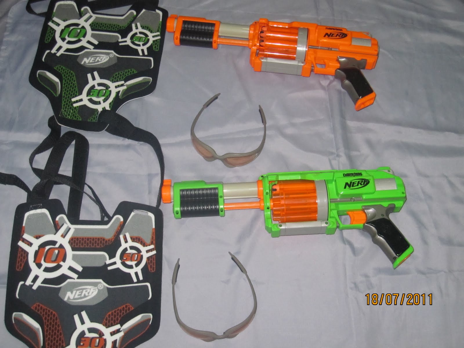 Write for Fun: My Nerf Gun Equipment Collection Part 2