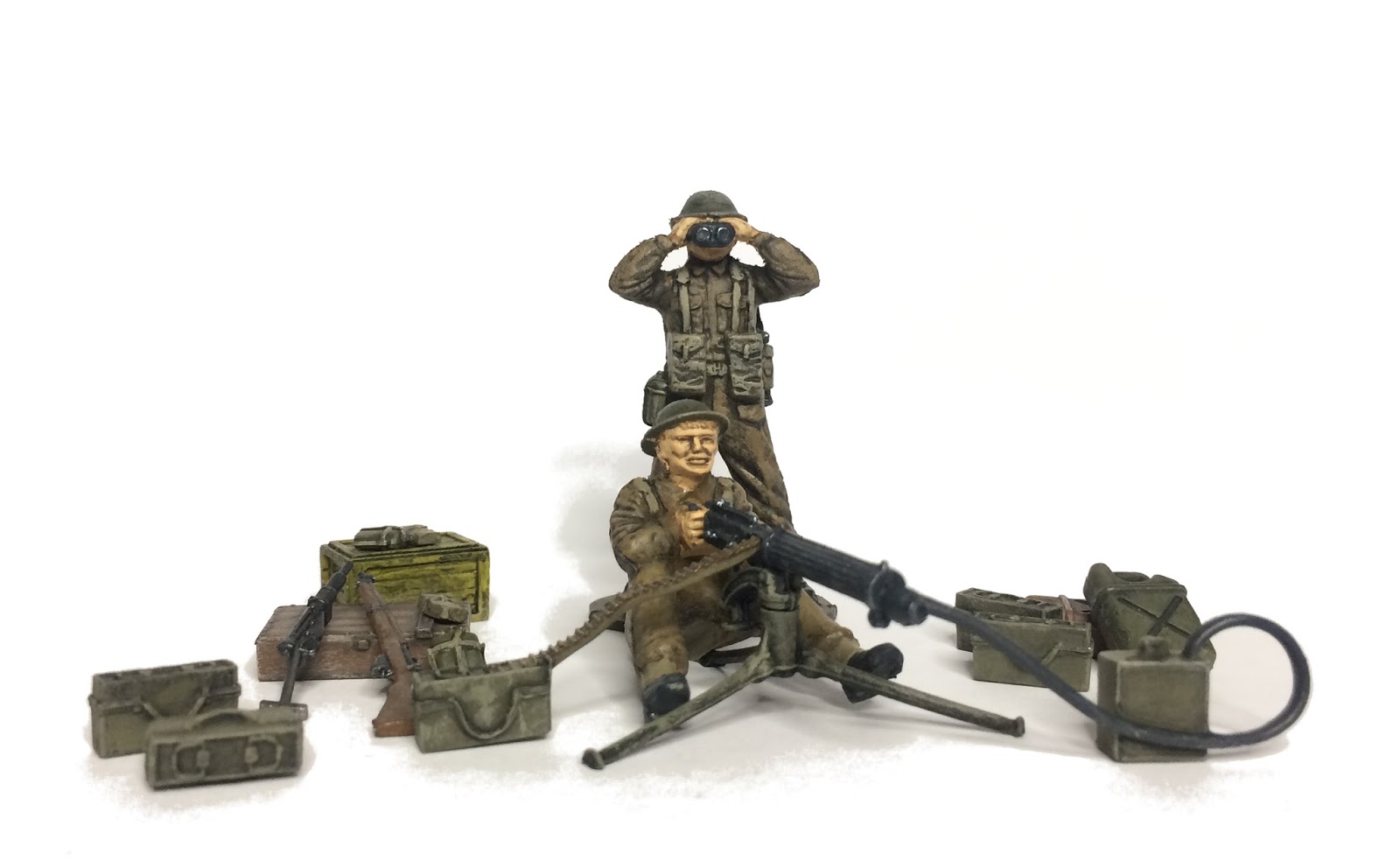 Plastic Commandos: Airfix British Commandos 1/32