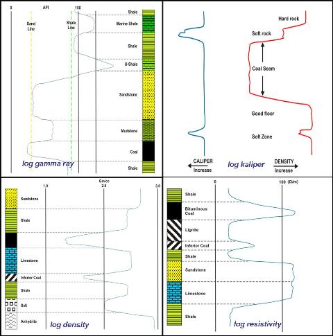 Jenis-Jenis Logging Geofisika Pada Eksplorasi Batubara
