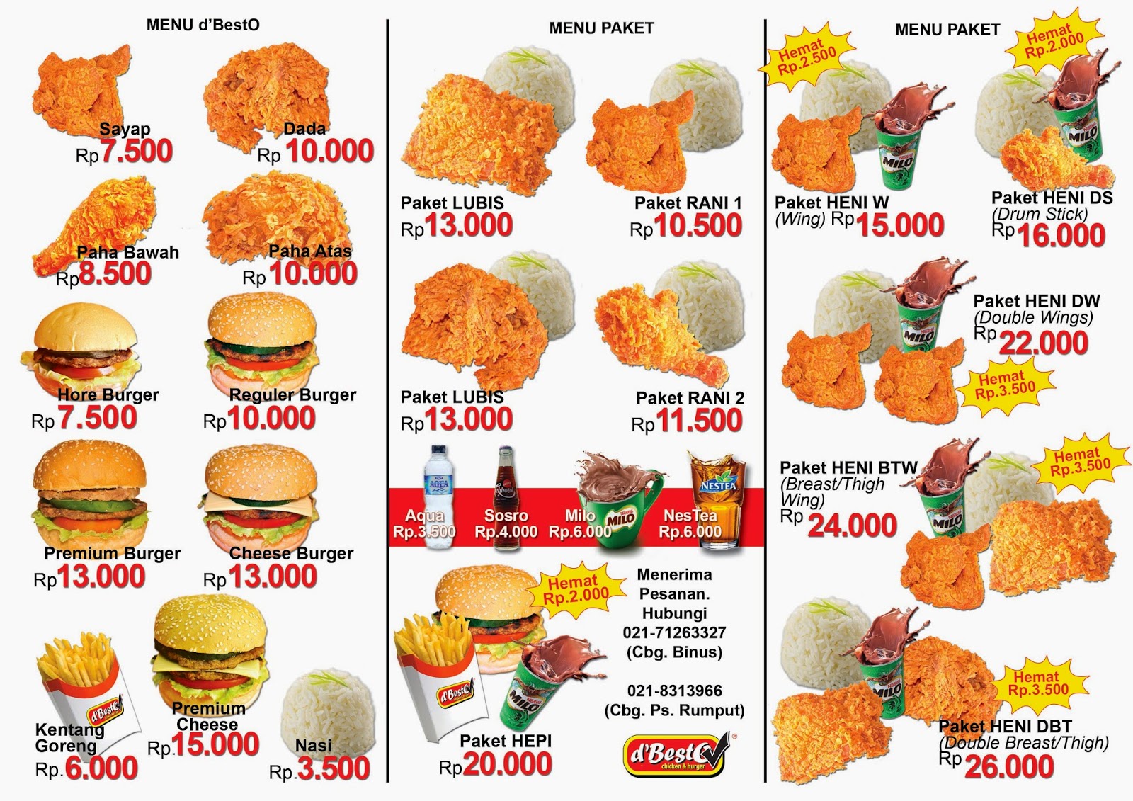 d'BestO Binus: Menu d'BestO Bulan Agustus-September 2014