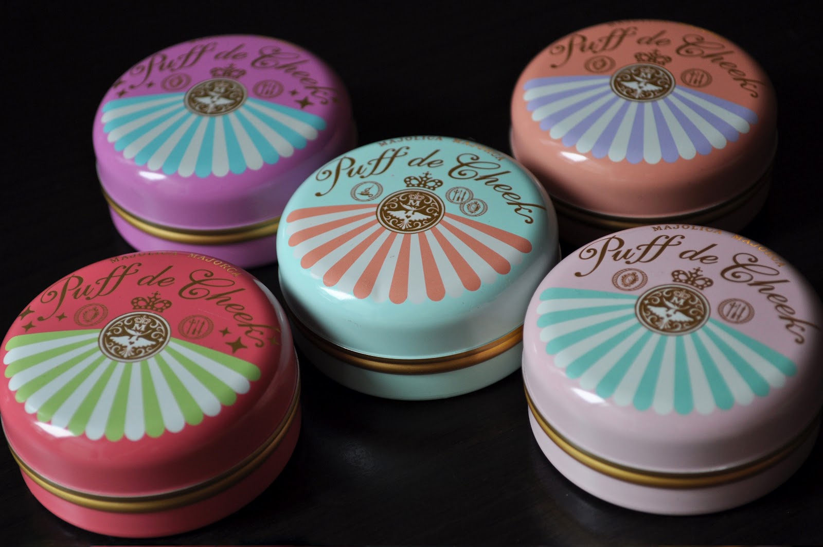 majolica majorca puff de cheek swatches [ So Lonely in Gorgeous ]