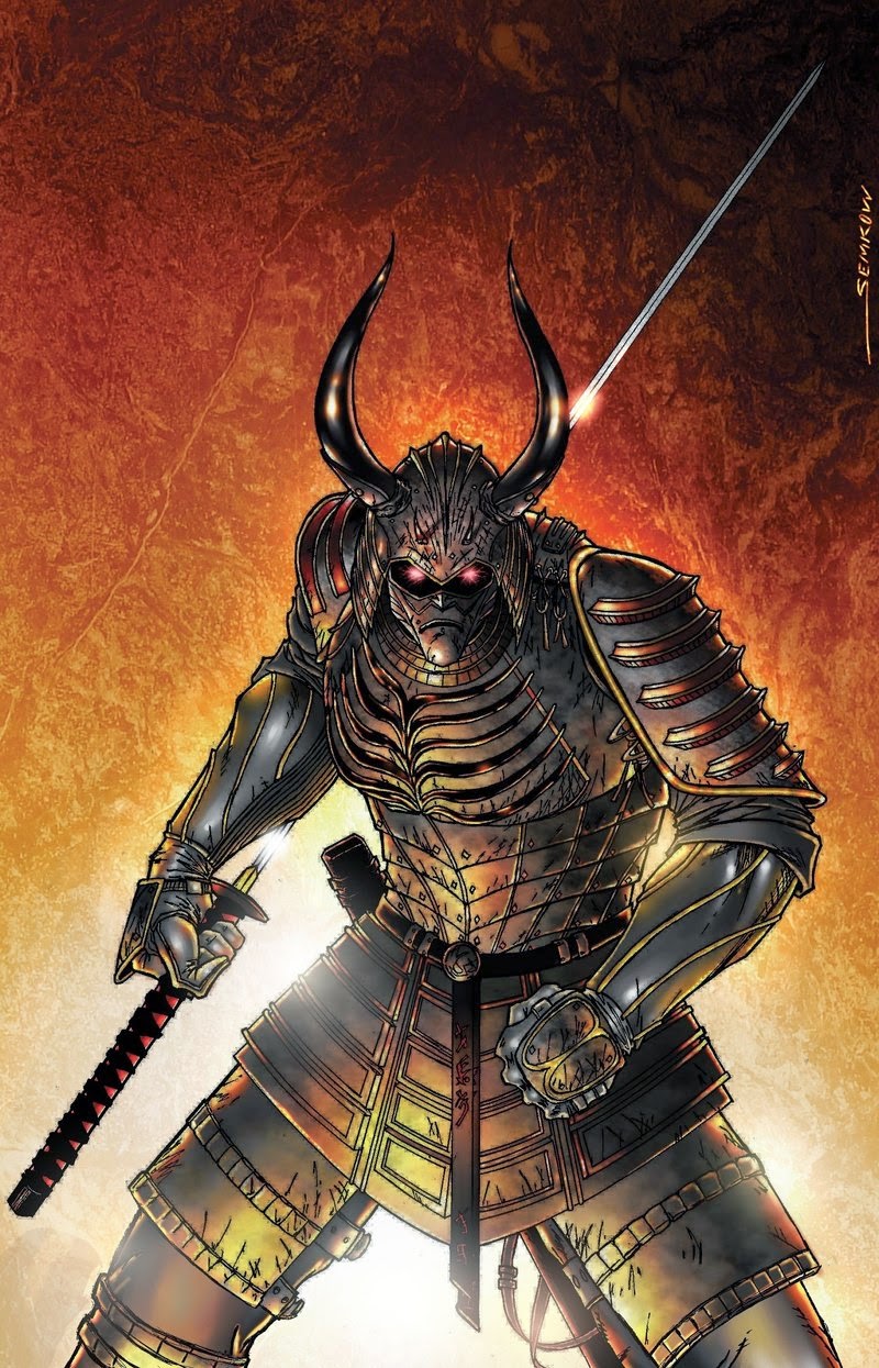 BLOOD WORK: WRITTEN IN BLOOD: SPARTAN VS SAMURAI