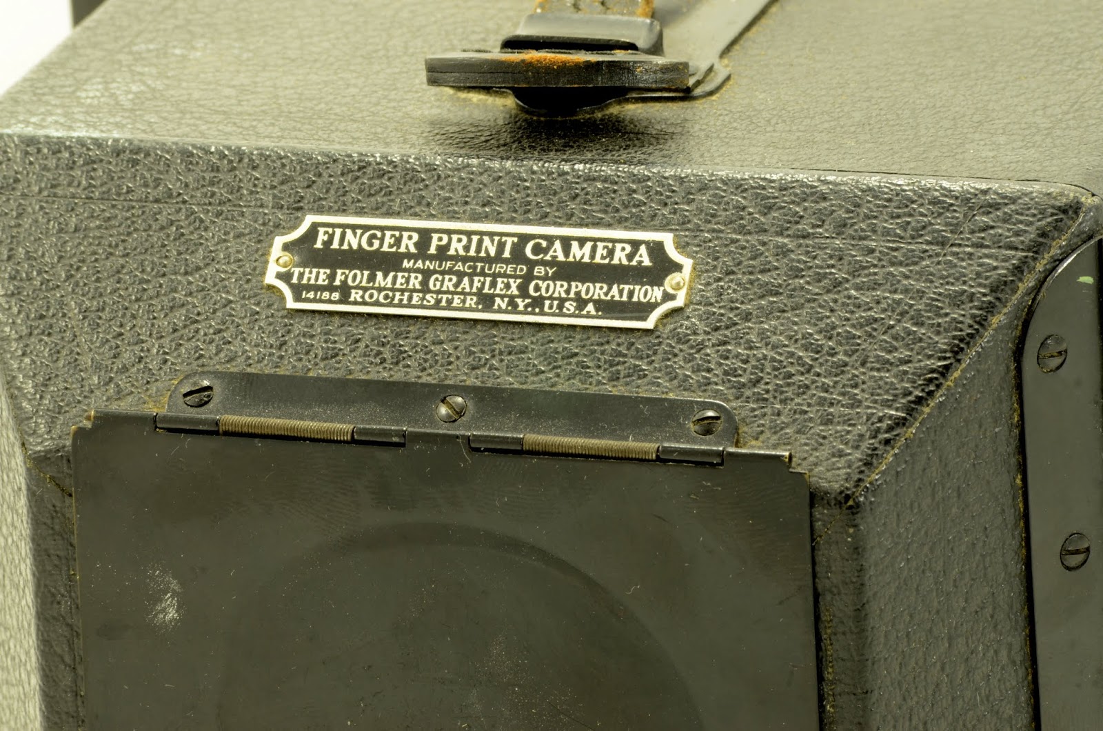 Vintage Camera House: Folmer Graflex Finger Print Camera