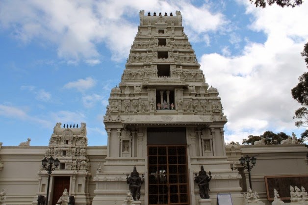 Gods Own Web: Sri Venkateswara Temple Helensburgh Australia