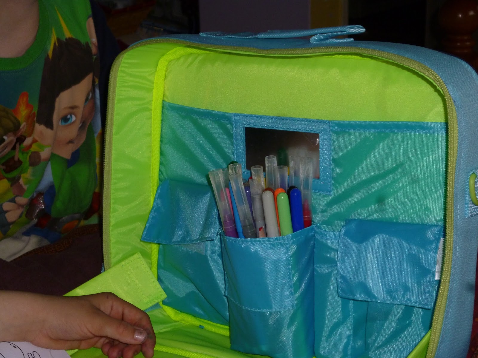 Madhouse Family Reviews: TrayKit Travel Backpack and Play-Tray review