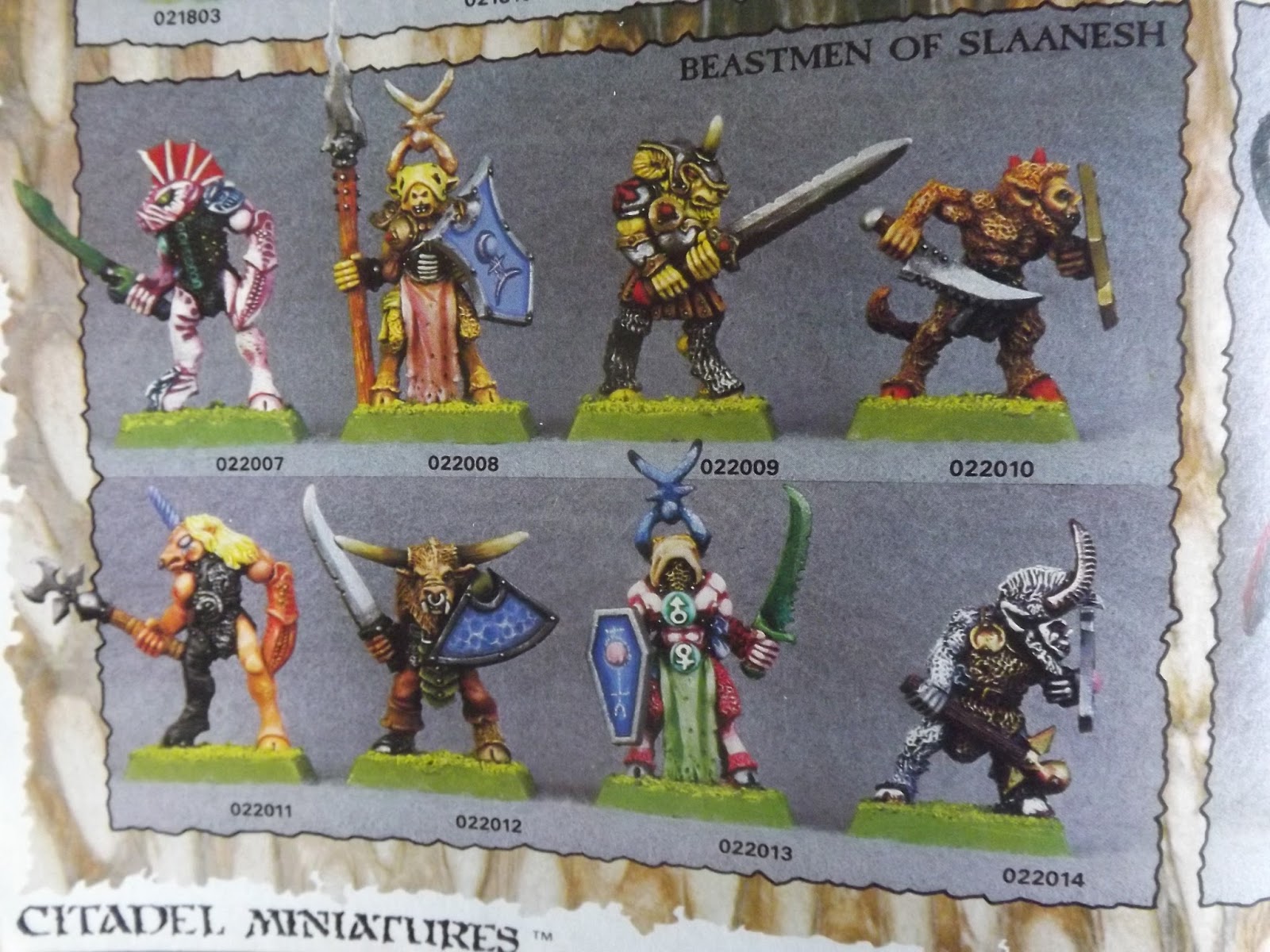 The Incursions of Chaos: Beastmen - Slaanesh or Khorne?