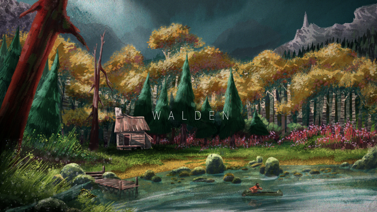 fish's aquarium: Walden - 1845