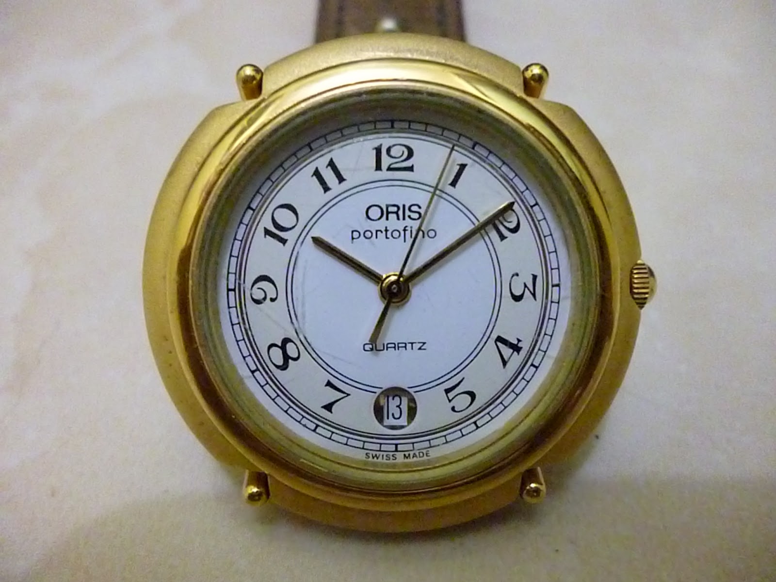 One Arloji: Vintage Oris Portofino Quartz Sold
