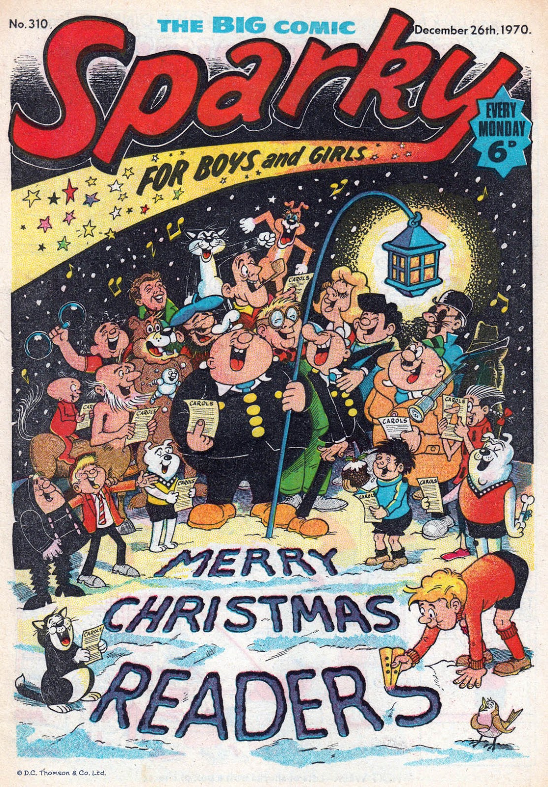 BLIMEY! The Blog of British Comics: The Christmas SPARKY (1970)