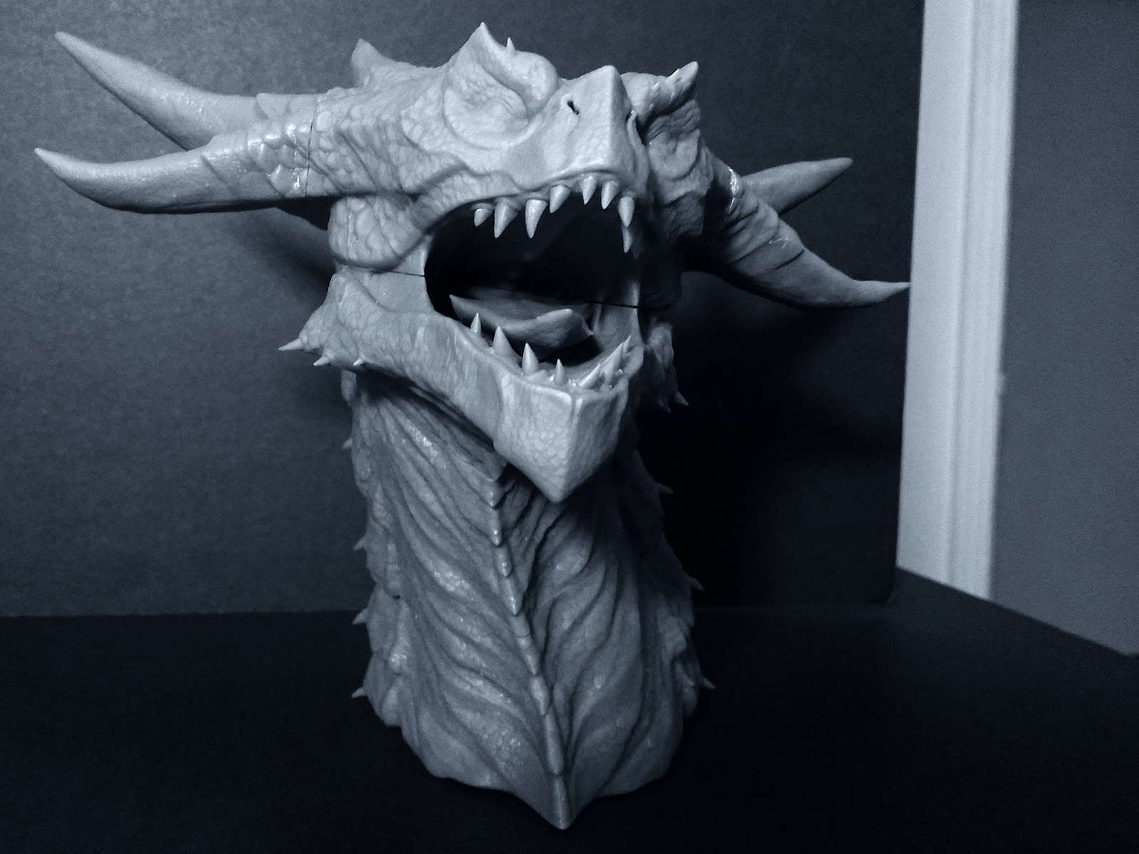 Gabriel Forbes: Varanür v2 - Dragon Head 3D Printing Project - WIP 4 ...