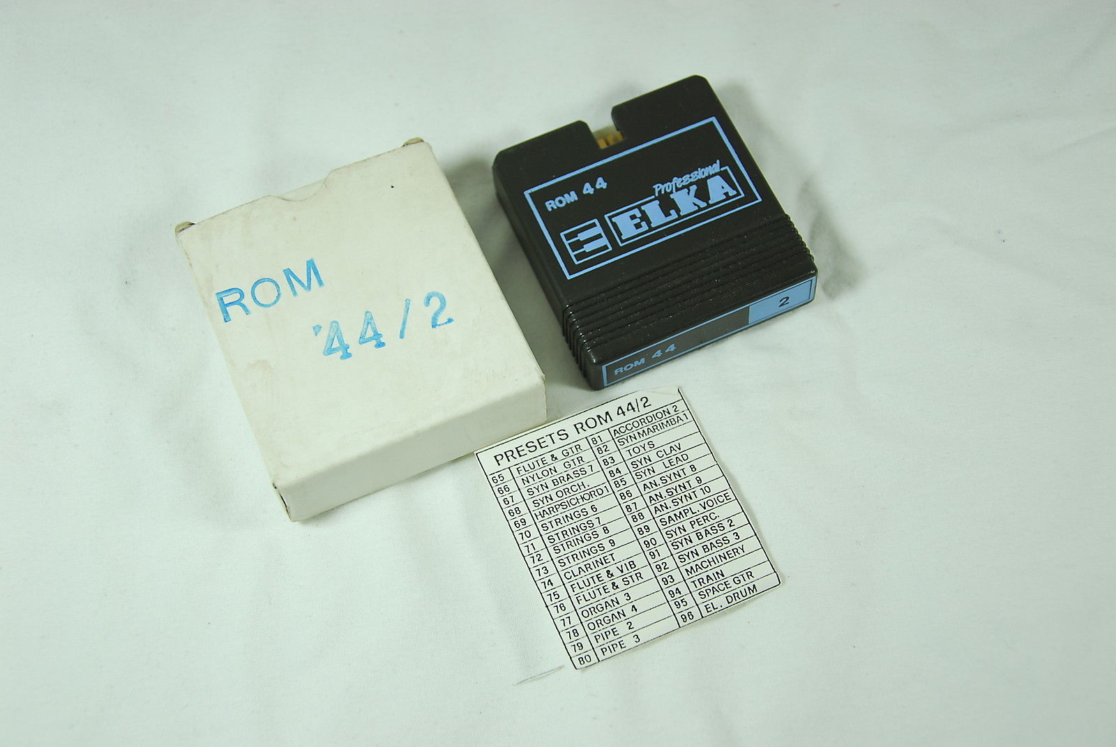 MATRIXSYNTH: ELKA Professional Synthesizer ROM Carts