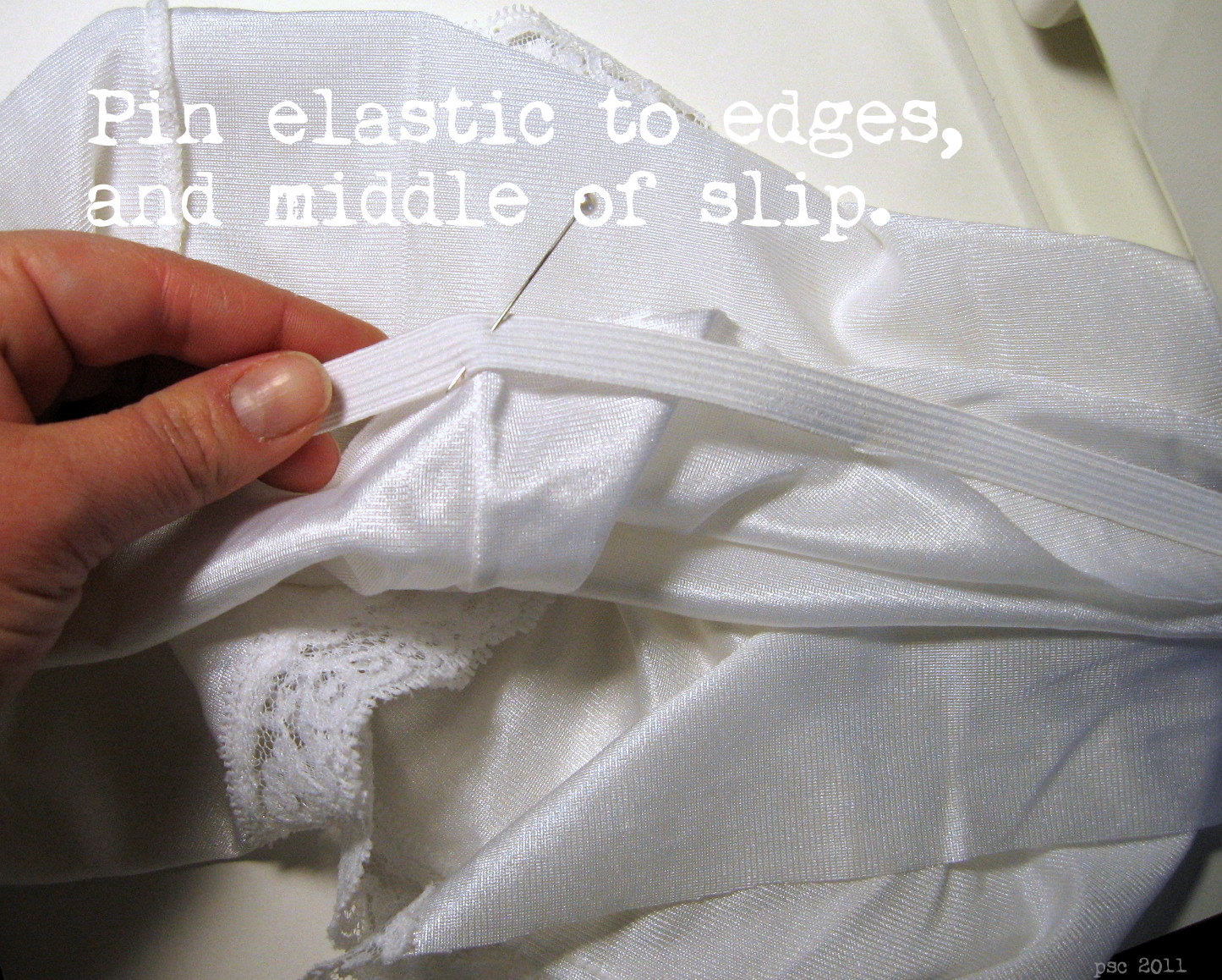 Pickup Some Creativity: Repurposed slip tutorial