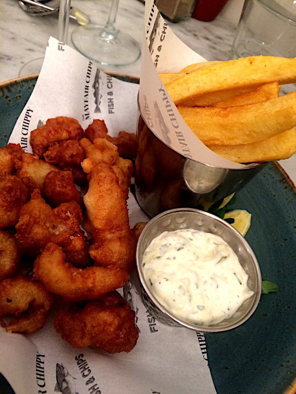 TRUsocial: Posh chips & a culinary eclipse at The Mayfair Chippy!