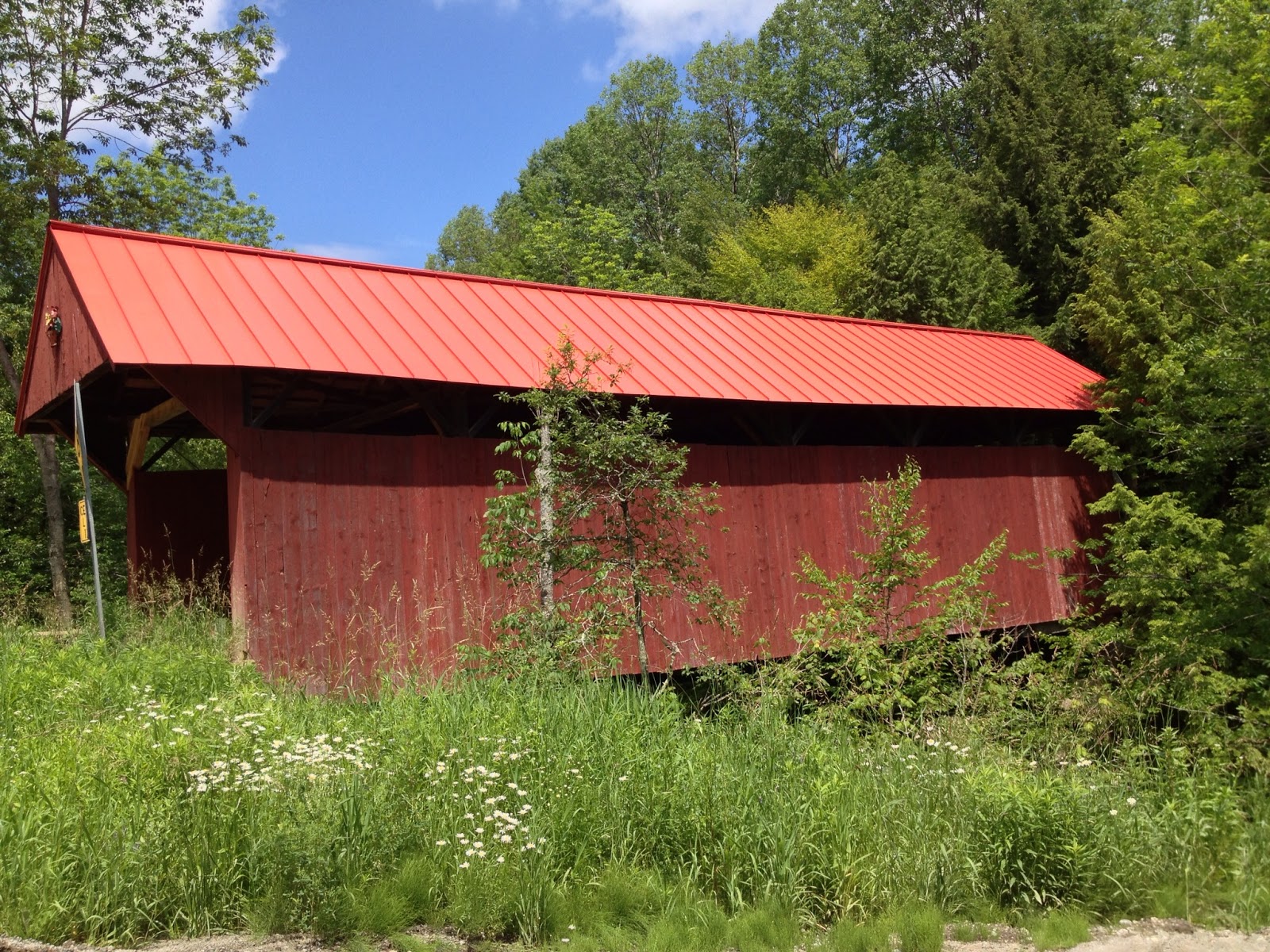 Vermont Covered Bridges: Emily's Bridge - Really Haunted?