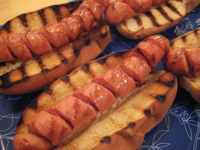 "So what are you making for dinner?": Spiral Cut Hot Dogs