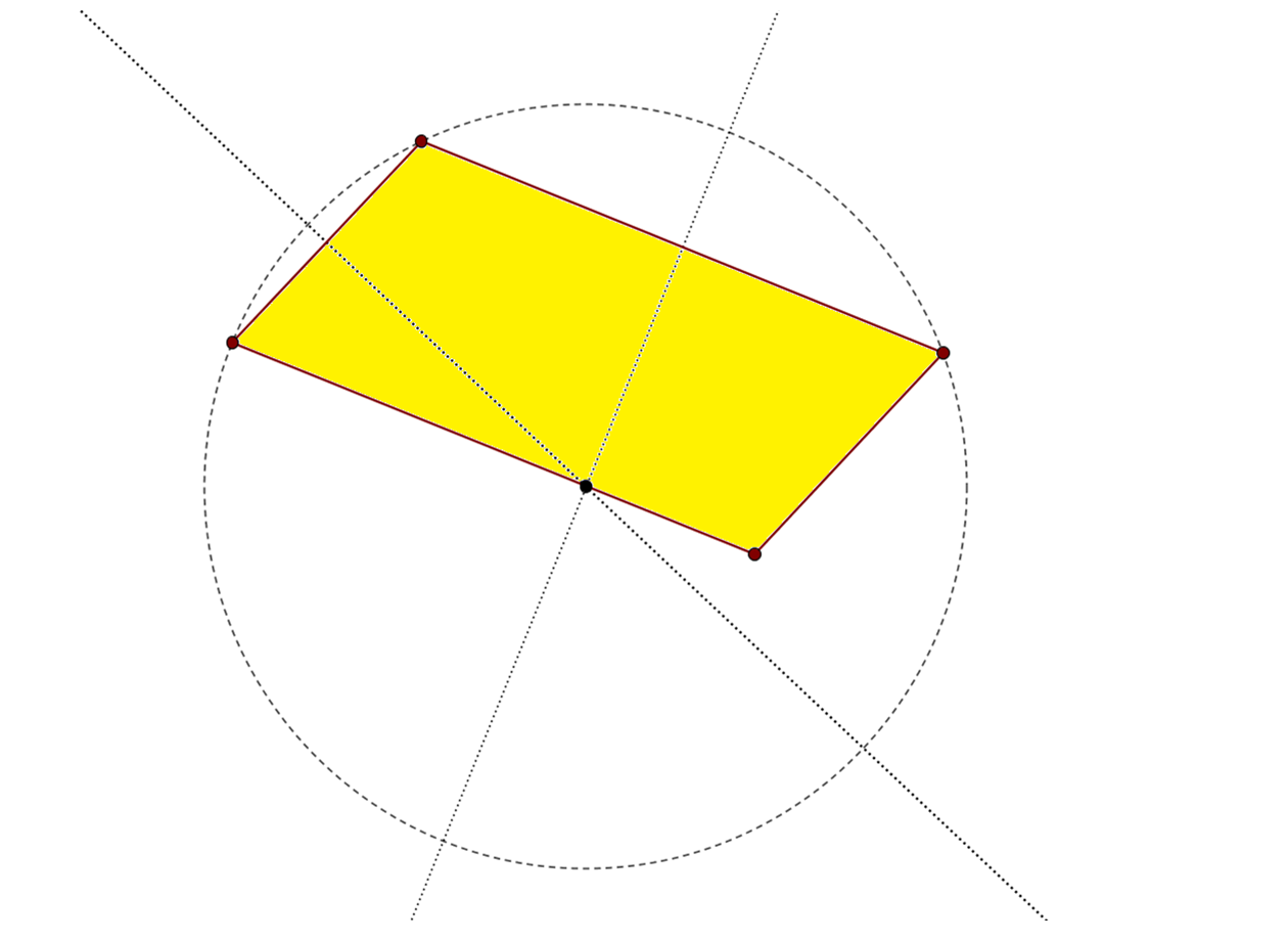 Median Don Steward Mathematics Teaching Bisecting Adjacent Sides Of A
