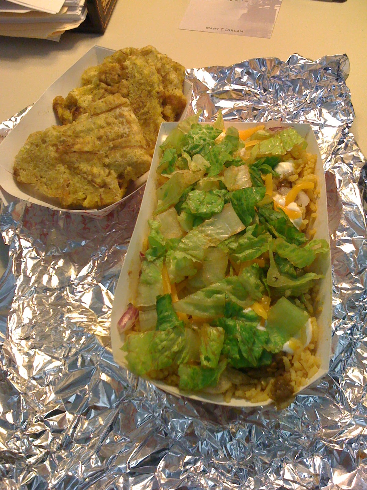 Mary's Food Journal: My So-Called Lunch