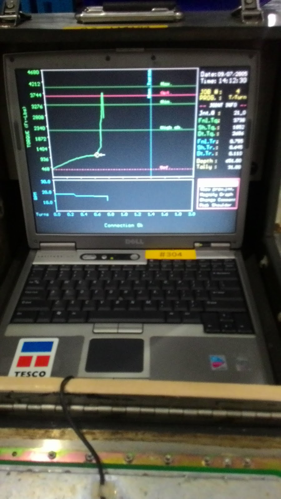 TORQUE TURN MONITORING SYSTEM: CT 3000 LT - Connection Technology - TDS