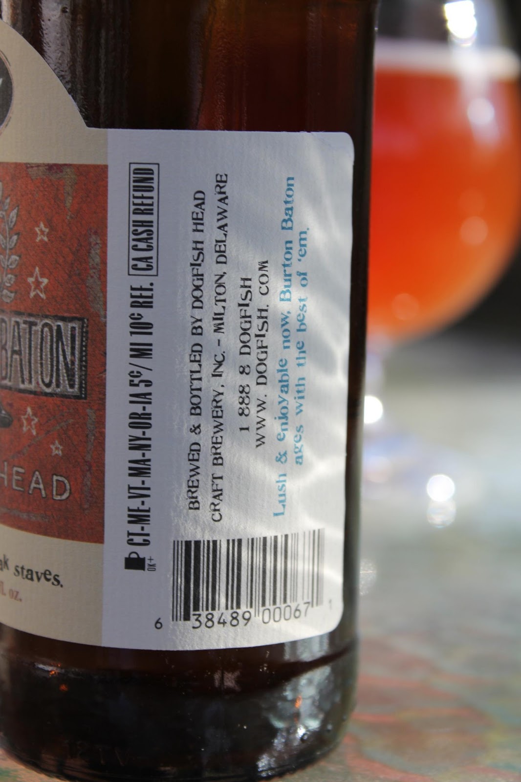 THE BRÜ: The Brü Revü – Dogfish Head Burton Baton